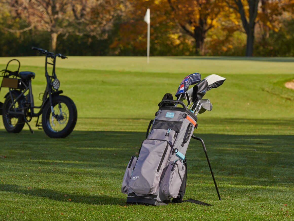 Golfbag für das Fahrrad